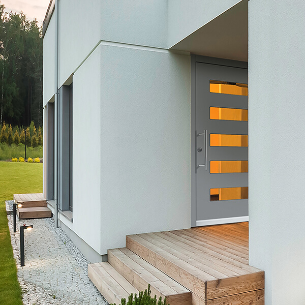 Aussentüren mit Glas-Verzierung: JELD-WEN Alupan Asset